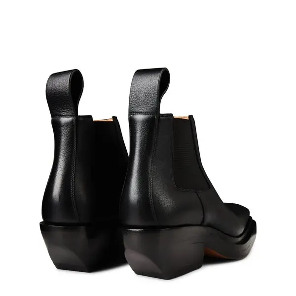 Bottega Veneta Solid Color Chelsea Boots