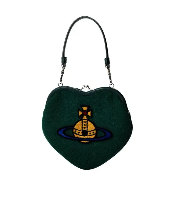 VIVIENNE WESTWOOD Heart-shaped Handbag - Black