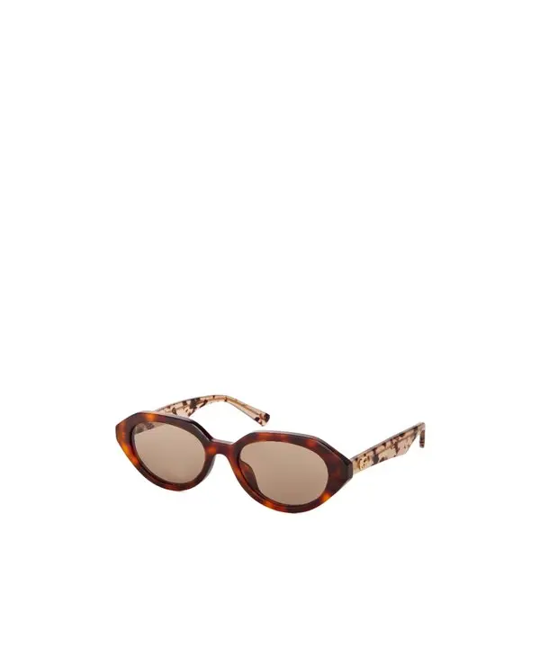 Gucci Logo Detail Sunglasses - Nude