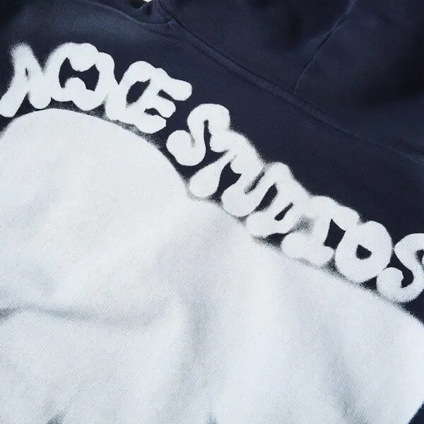 Acne Studios Relaxed Fit Hooded Sweatshirt