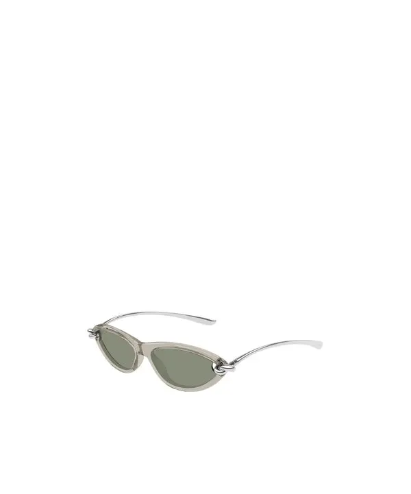 Bottega Veneta Cat-eye Frame Sunglasses - Gray