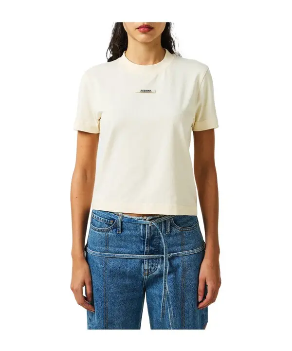 Jacquemus Minimalist Cropped T-shirt