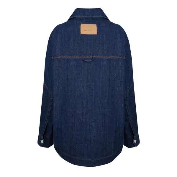 AMI Paris Embroidered Shirt Jacket
