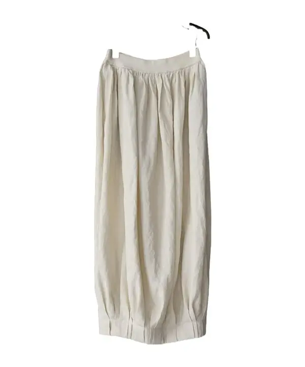 UMA WANG High-waisted Pleated Midi Skirt