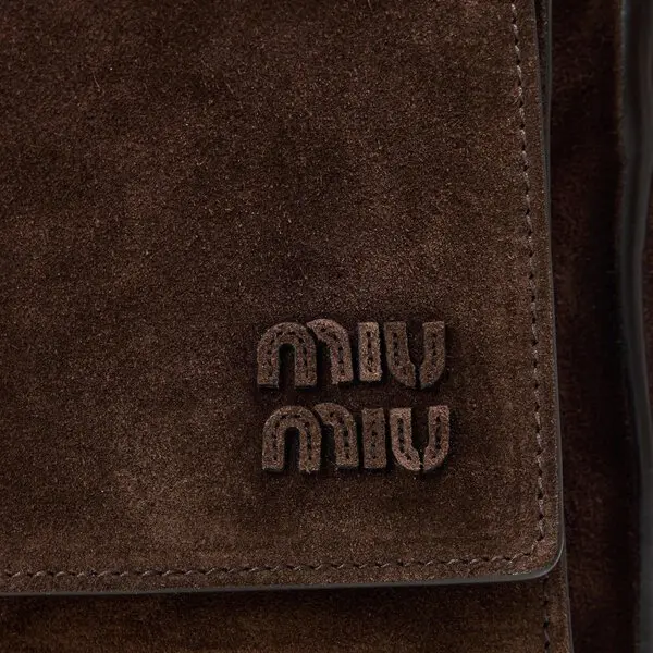 Miu Miu Suede Crossbody Bag