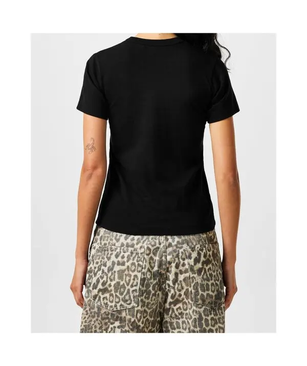 Play Comme Des Garcon Logo Crew Neck T-shirt