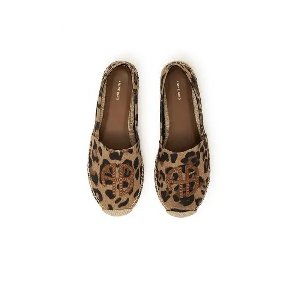 ANINE BING Paloma Straw Sandals