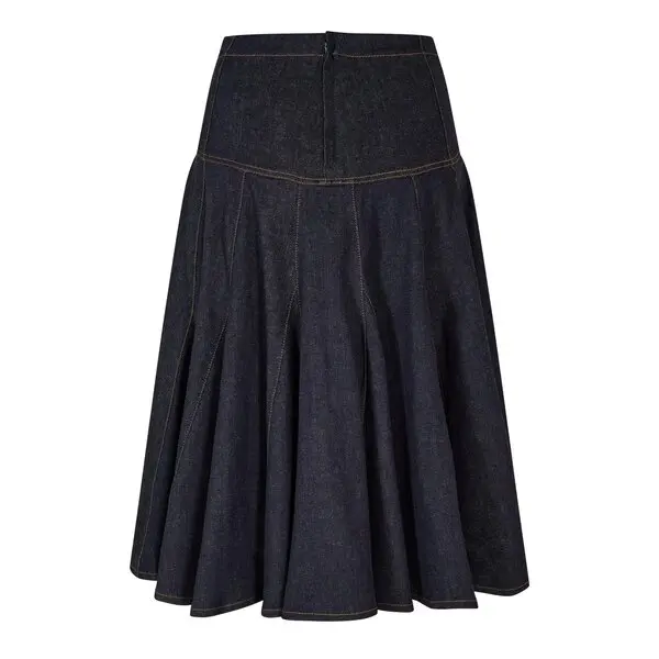 Jacquemus Denim Mini Skirt