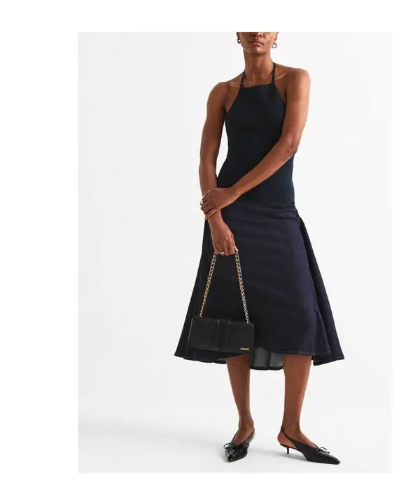 Jacquemus Denim Mini Skirt