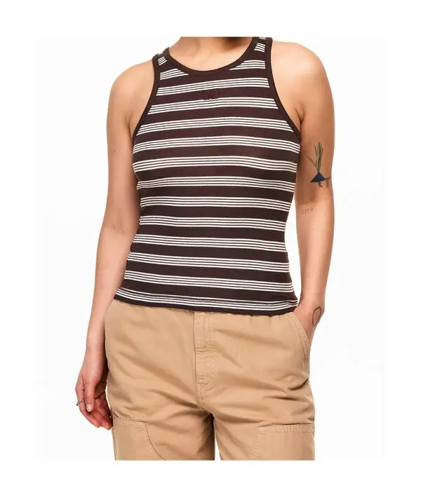 GANNI Striped Vest