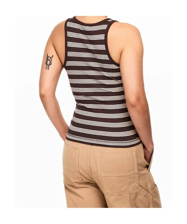 GANNI Striped Vest