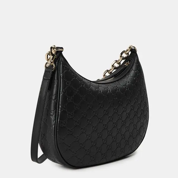 Gucci Emblem Shoulder Bag