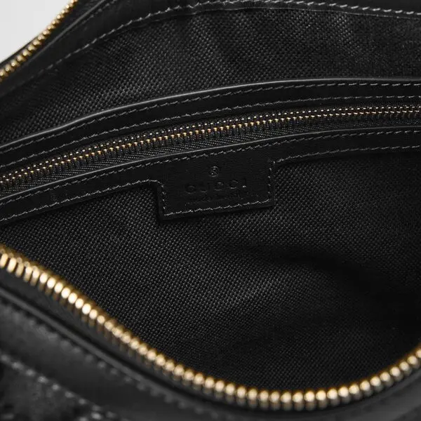 Gucci Emblem Shoulder Bag