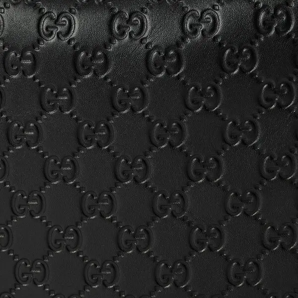 Gucci Emblem Shoulder Bag