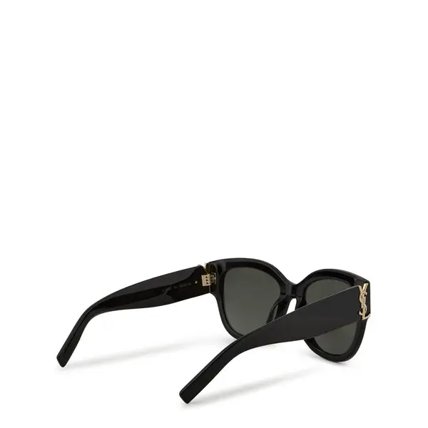 Saint Laurent With Gold Tone Logo Detail