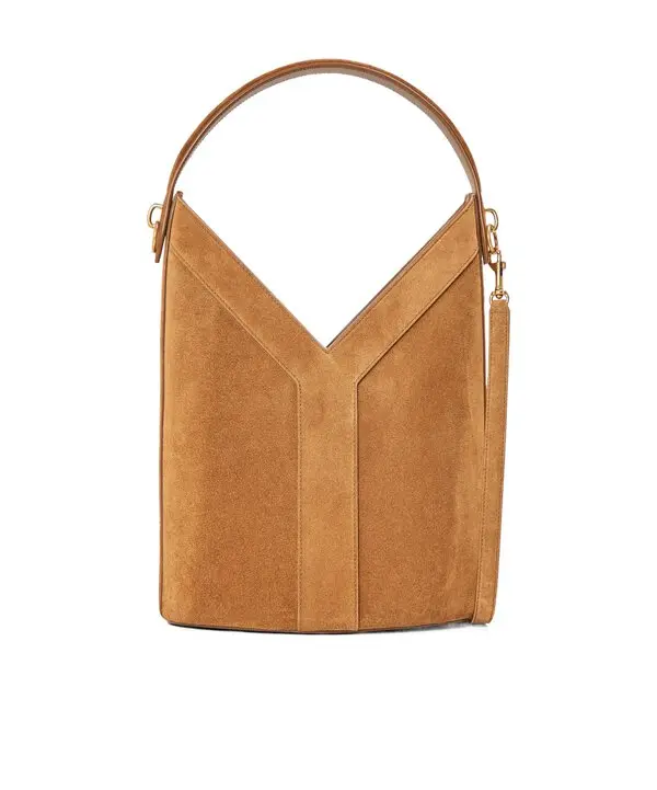 Saint Laurent Suede Hobo Bag