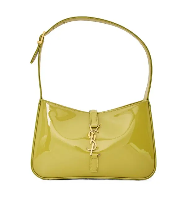 Saint Laurent 5a7 Patent Ld62 - Yellow