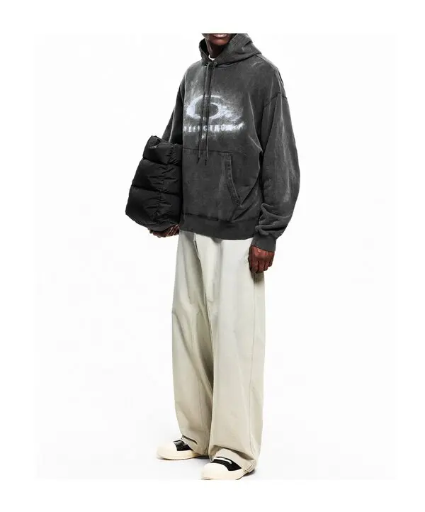 Balenciaga Logo Pull Over Hoodie