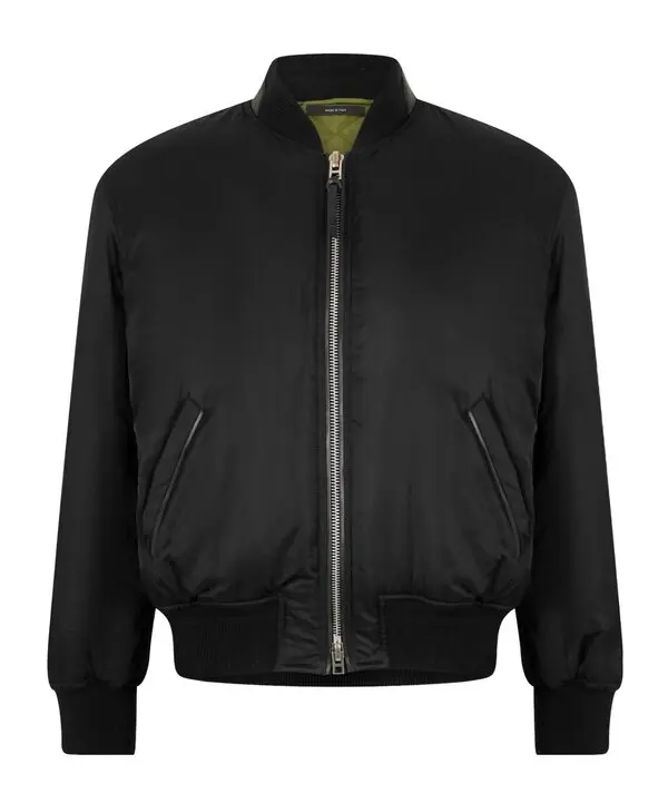 TOM FORD Lightweight Satin Bomber Jacket