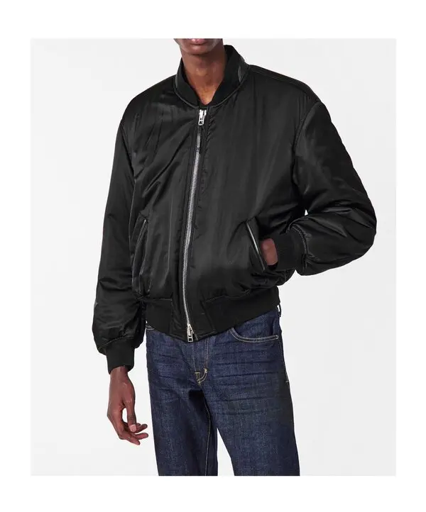 TOM FORD Lightweight Satin Bomber Jacket