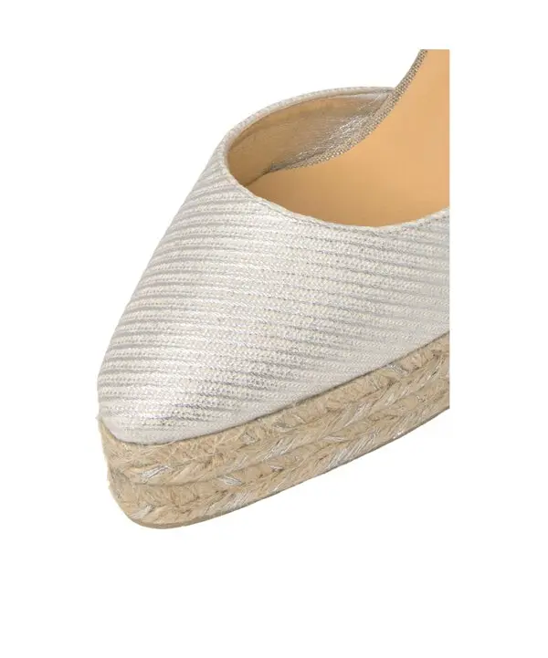 CastaÑer Platform Sandals - White