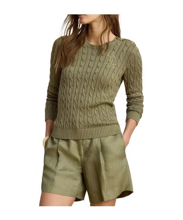 Ralph Lauren Classic Cable Knit Sweater