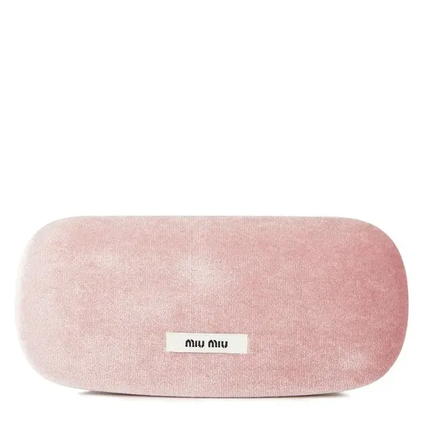 Miu Miu Metal Frame Oval Sunglasses