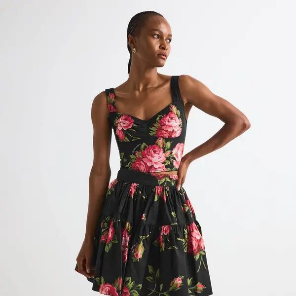 Dolce & Gabbana Printed Sleeveless Camisole