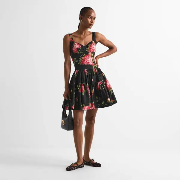Dolce & Gabbana Printed Sleeveless Camisole