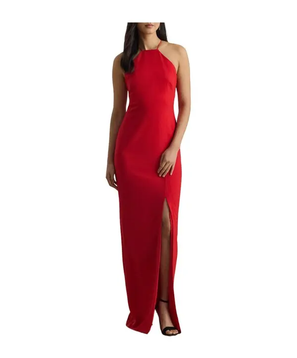 Ralph Lauren Halterneck Maxi Gown