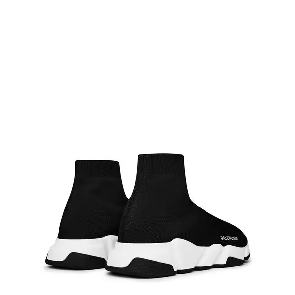 Balenciaga High-top Sock Sneakers - Black