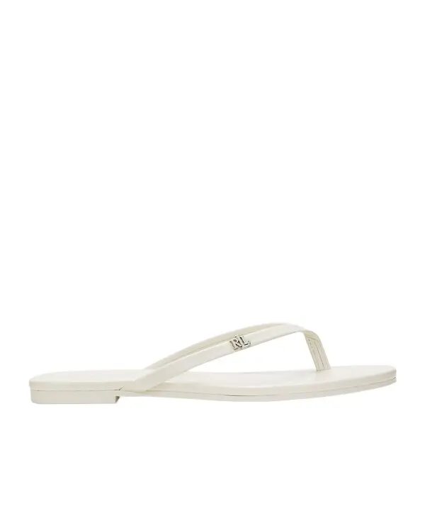 Ralph Lauren Logo Detail Flip Flops