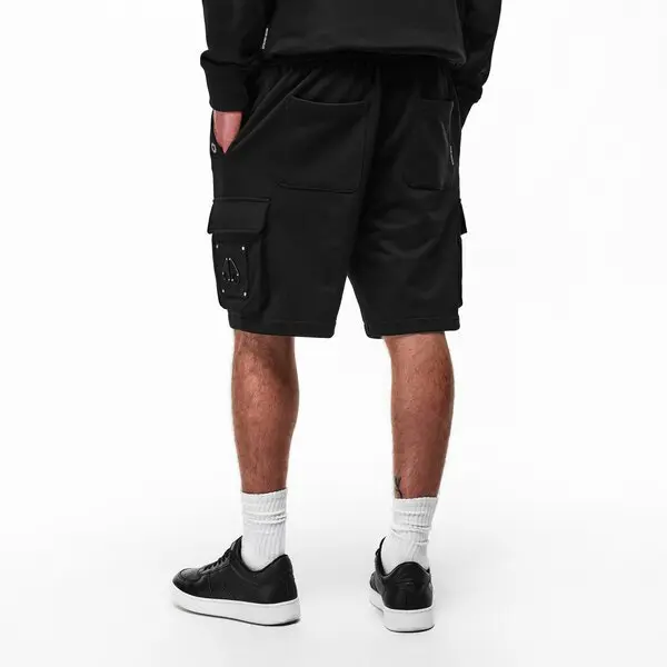 Moose Knuckles Fitted Cargo Shorts With Elastic Cuffs