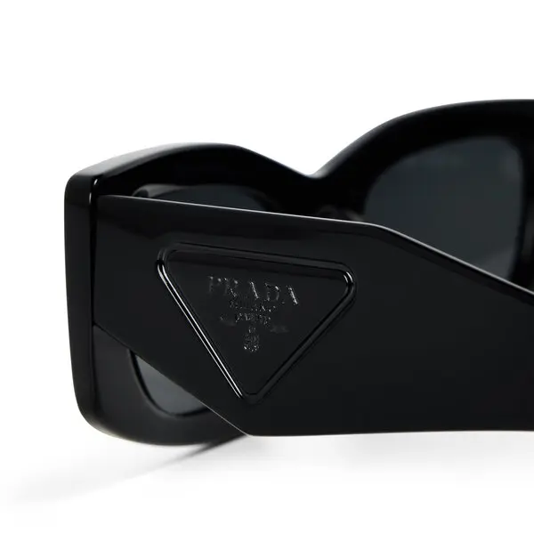Prada Rectangular Full Rim Sunglasses