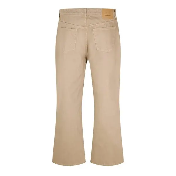 AMI Paris Cotton Straight-leg Pants