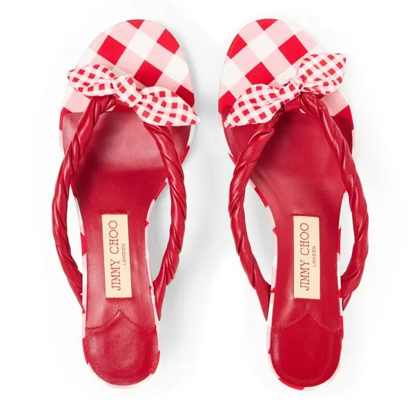 JIMMY CHOO Simple Flip-flops