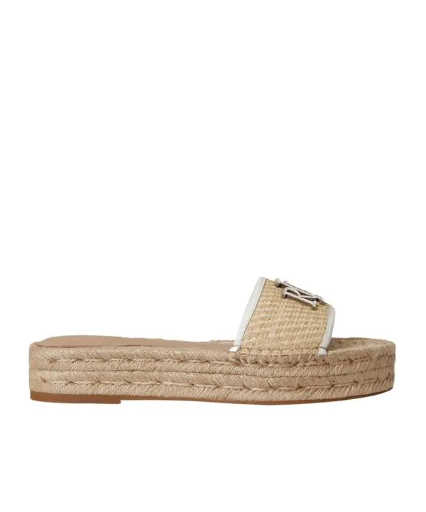 Ralph Lauren Flatform Slide Sandals