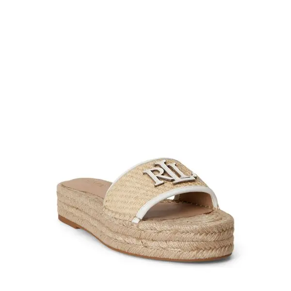 Ralph Lauren Flatform Slide Sandals
