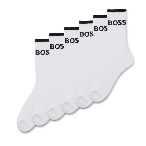 Hugo Boss Minimalist Striped Mid-calf Socks
