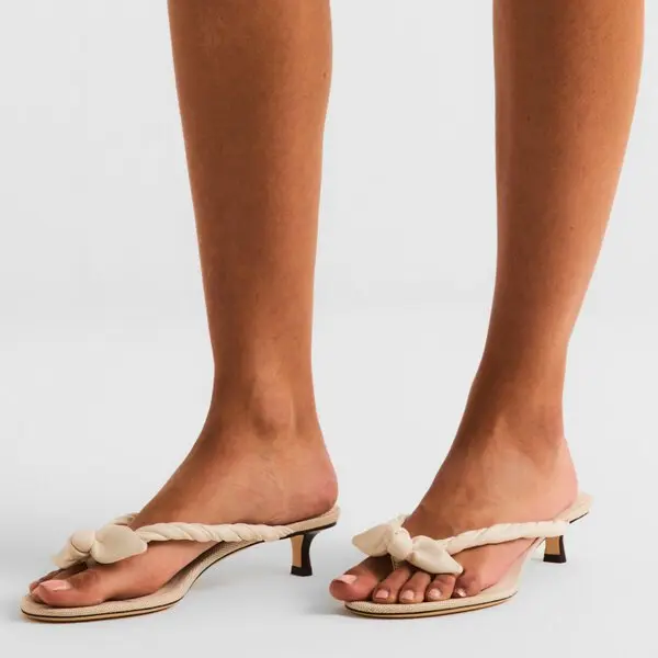 JIMMY CHOO Minimalist Thong Slippers
