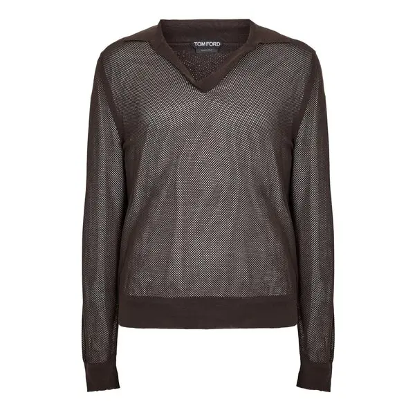 TOM FORD Long Sleeve Knitted Top