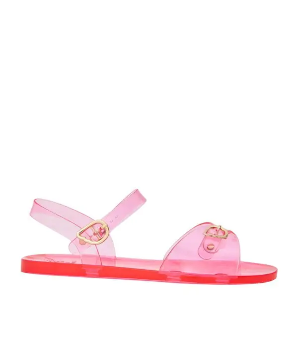 ANCIENT GREEK SANDALS Buckle Flat Sandals - Pink