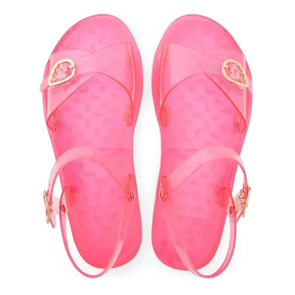 ANCIENT GREEK SANDALS Buckle Flat Sandals - Pink