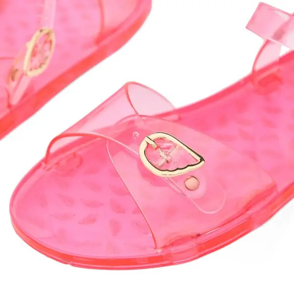 ANCIENT GREEK SANDALS Buckle Flat Sandals - Pink