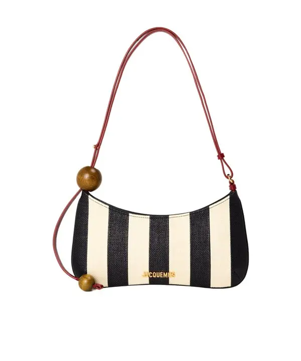 Jacquemus Cowhide Pearl Decor Bag