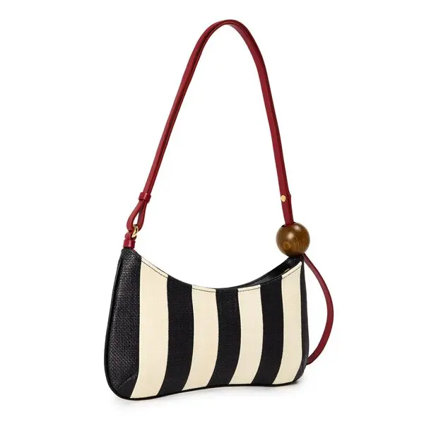 Jacquemus Cowhide Pearl Decor Bag