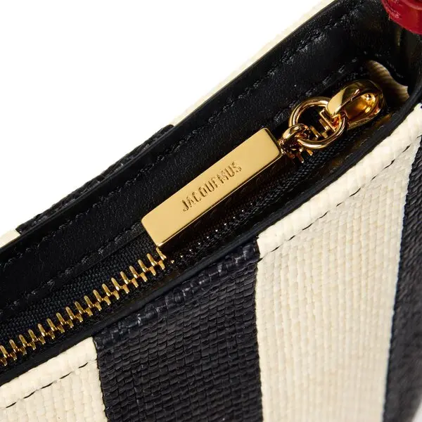 Jacquemus Cowhide Pearl Decor Bag