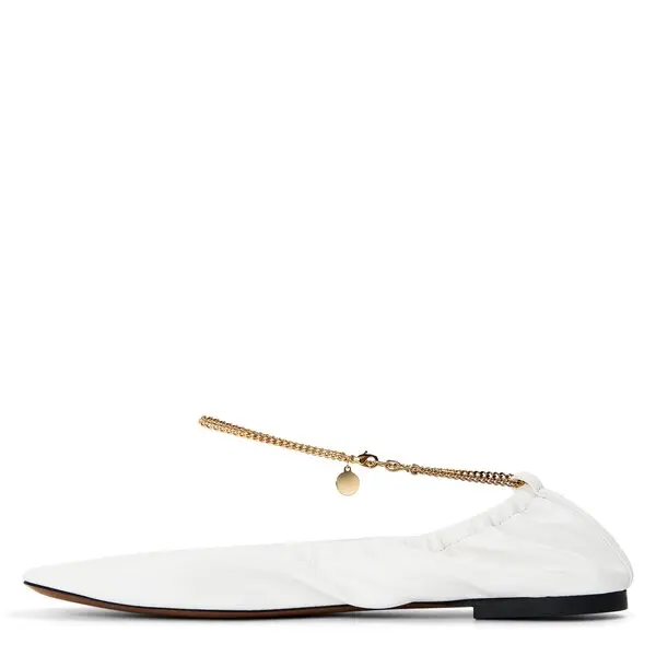 Stella McCartney Ballet Pumps With Chain Detail