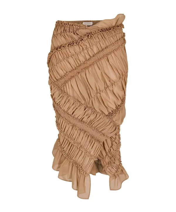 Magda Butrym Ruched Midi Dress