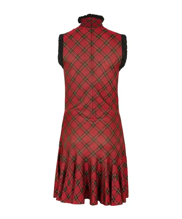 Alexander McQueen Tartan Mini Dress